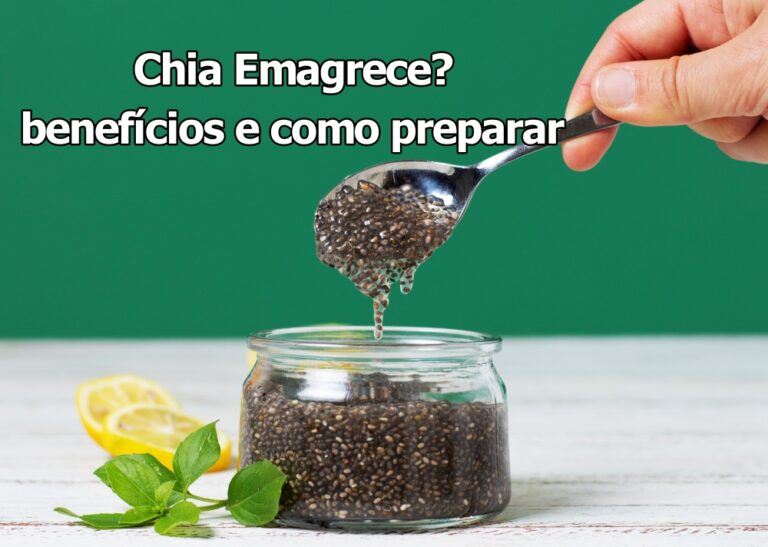 Chia Emagrece? veja aqui os benefícios e como preparar