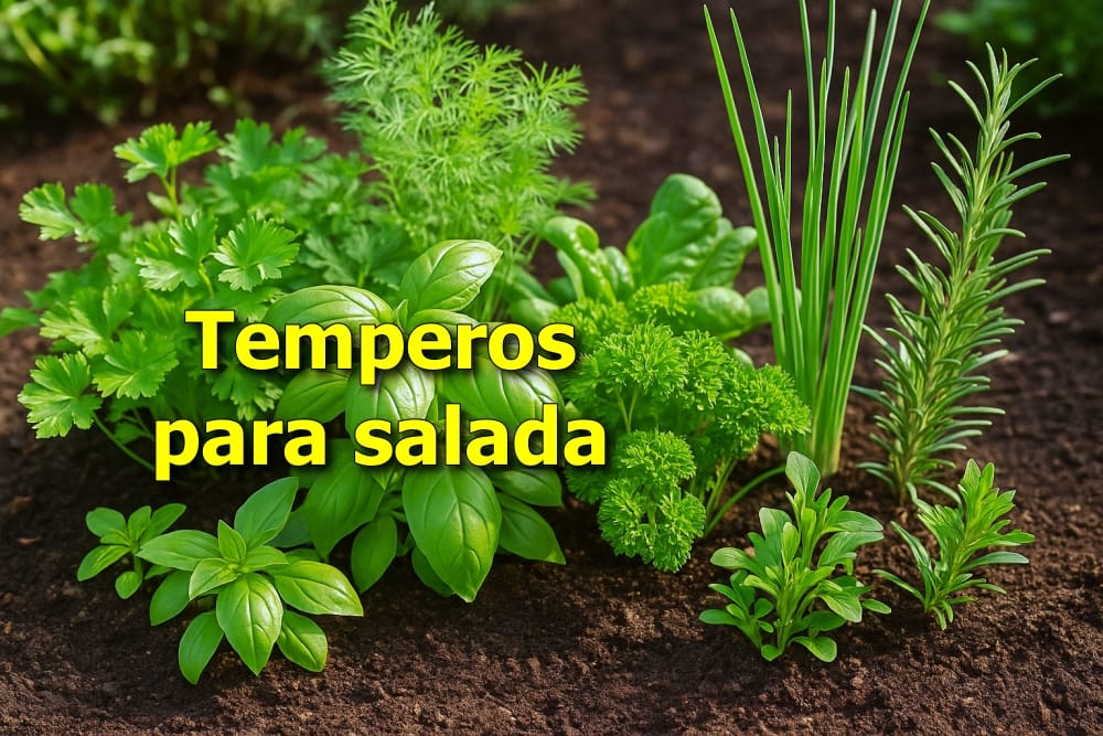Temperos frescos para salada: quais plantar e como cuidar