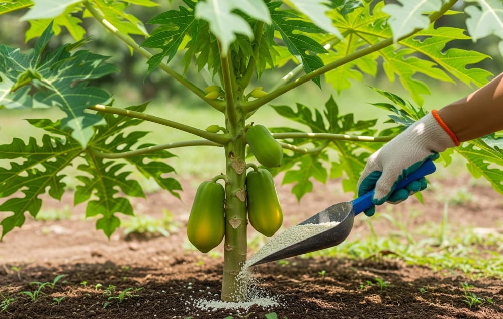 Qual o melhor adubo para mamão? nutrir, crescer e frutificar
